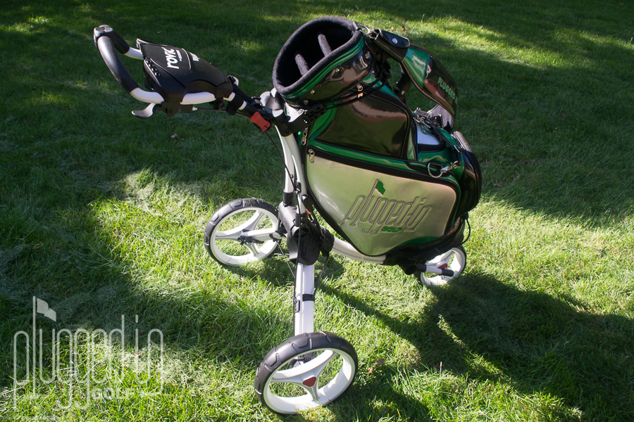 Rovic RV1C Push Cart Review - Plugged In Golf