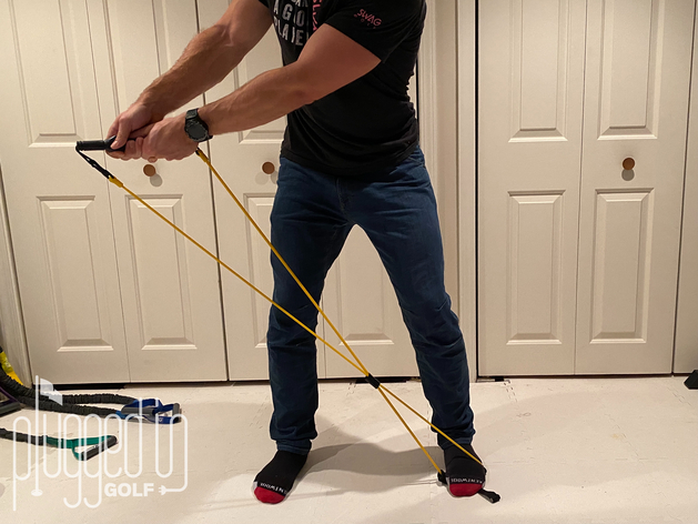 SwingPerfect Stretch Training Aid Review - Plugged In Golf