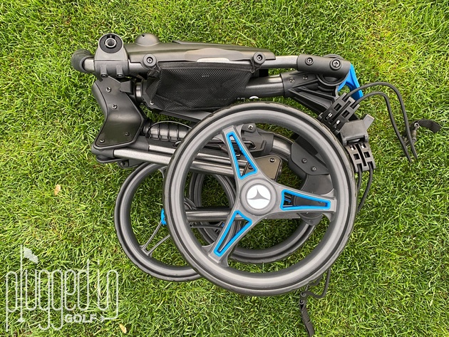 Motocaddy CUBE Push Cart Review - Plugged In Golf