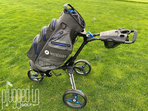 Motocaddy CUBE Push Cart Review - Plugged In Golf