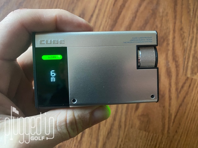 CaddyTalk CUBE Laser Rangefinder Review - Plugged In Golf