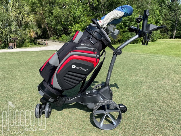 Motocaddy M7 GPS Electric Caddy Review - Plugged In Golf