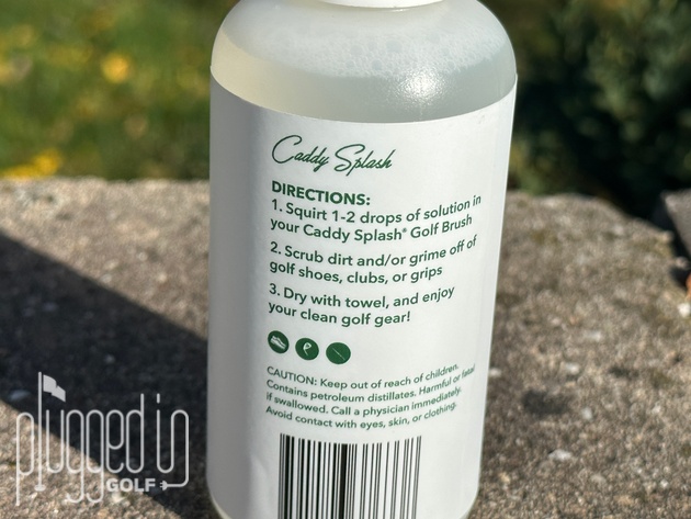 Caddy Splash Golf Club, Grip, and Shoe Cleaner Review - Plugged In Golf