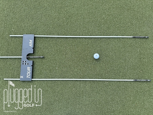 Tour Aim Golf Training Aid Review - Plugged In Golf