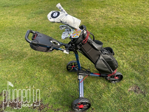 Bag Boy Nitron Push Cart Review - Plugged In Golf