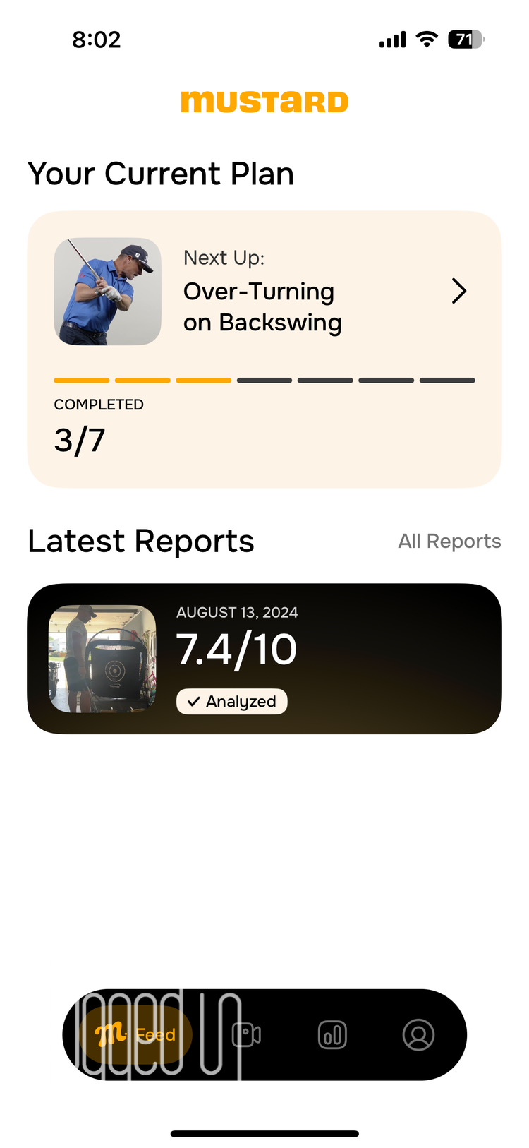 Mustard Golf App Review - Plugged In Golf