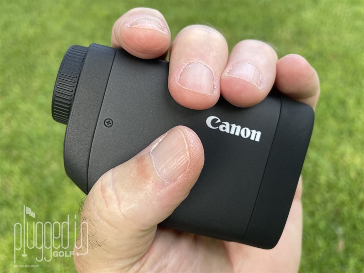 Canon PowerShot GOLF Digital Laser Rangefinder Review - Plugged In Golf