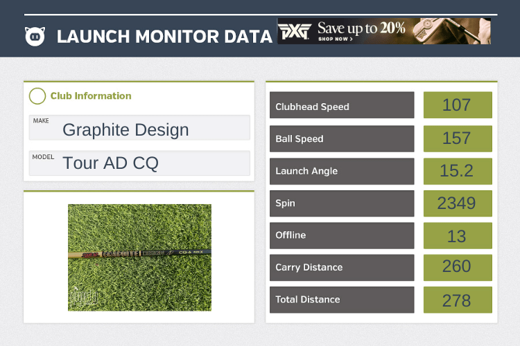 Graphite Design Tour AD CQ Shaft Review - Plugged In Golf