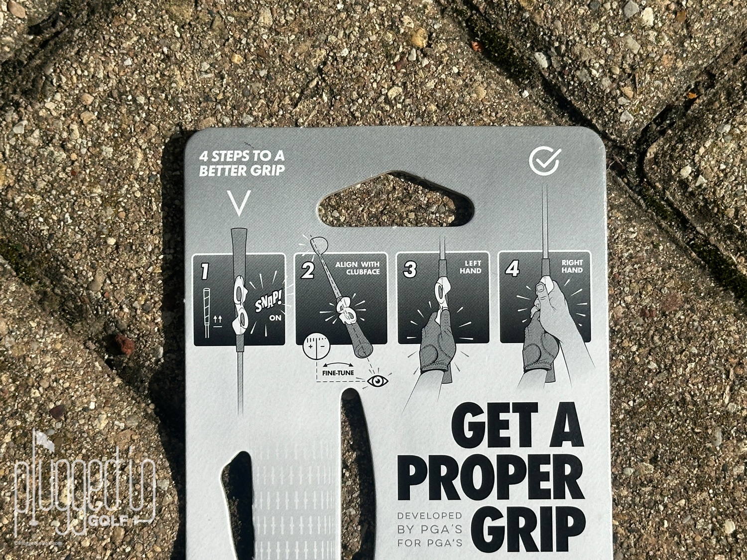 Golf-Grip Training Aid Review - Plugged In Golf