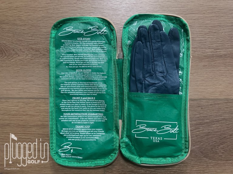 Bruce Bolt Golf Gloves Review - Plugged In Golf