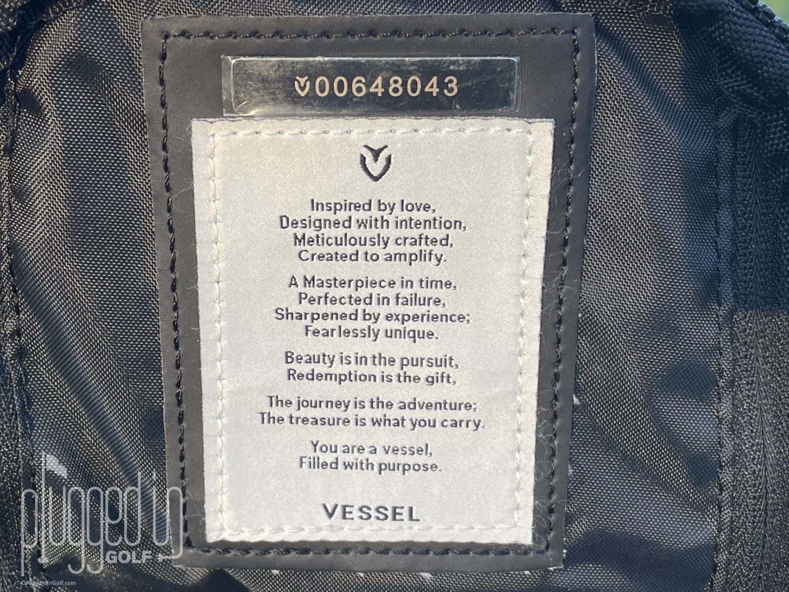 VESSEL Lux Cart II Golf Bag Review - Plugged In Golf