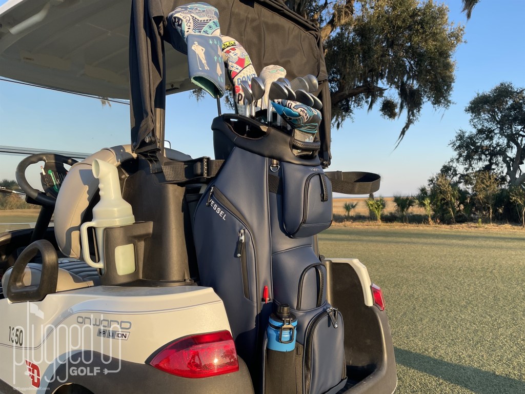 VESSEL Lux Cart II Golf Bag Review - Plugged In Golf