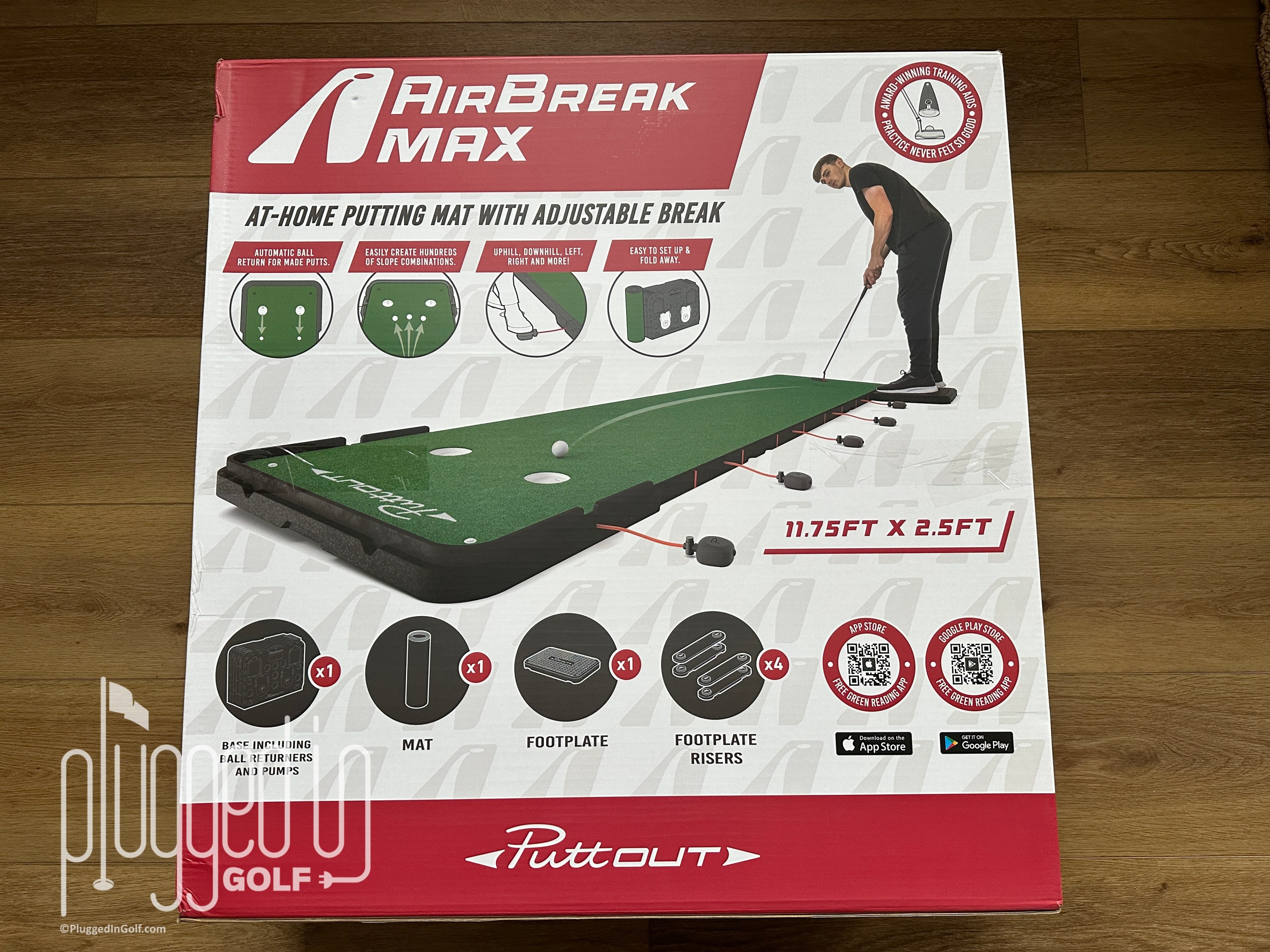PuttOUT AirBreak Max Putting Green Review - Plugged In Golf